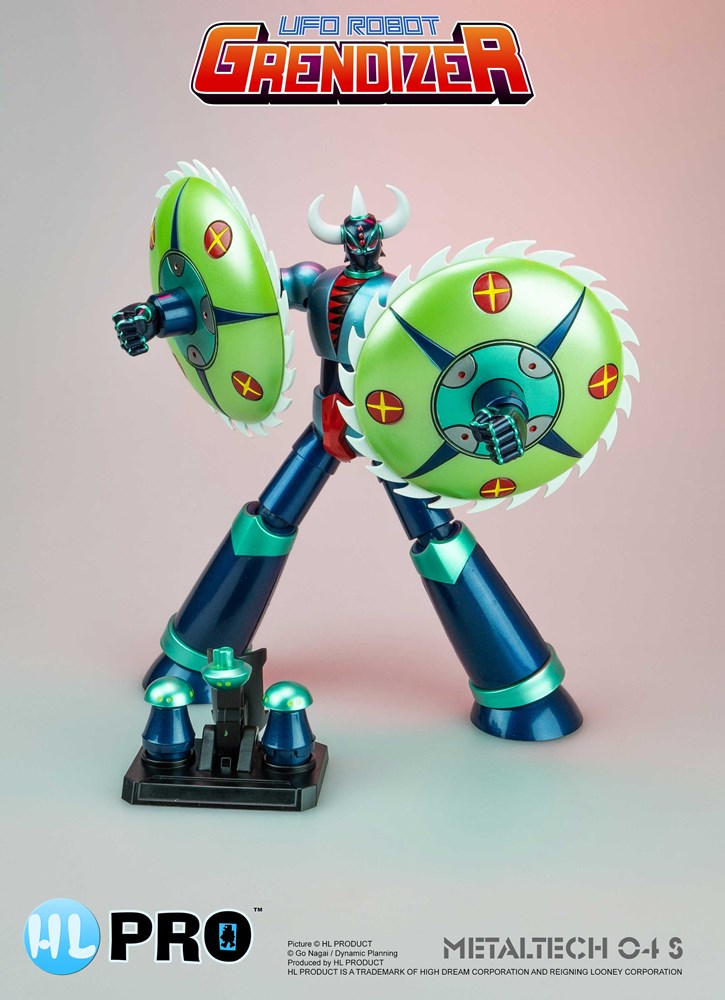 Metaltech 04 Saucer Beast Gin Gin Metallic Ver. – Animeworks B2B