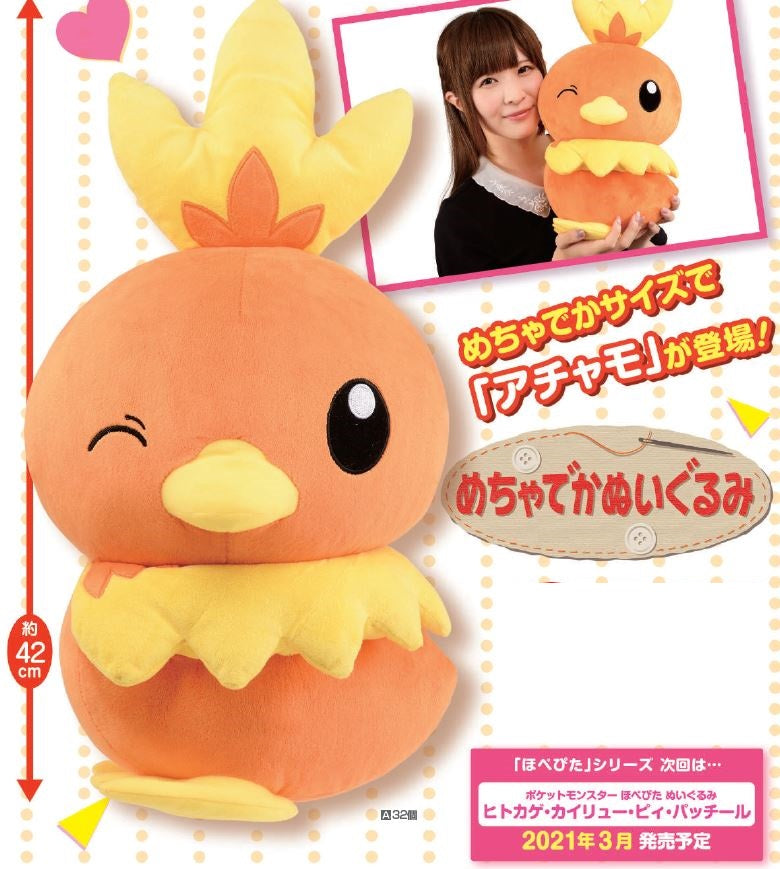 Pokemon - Large Torchic Plush – Animeworks B2B