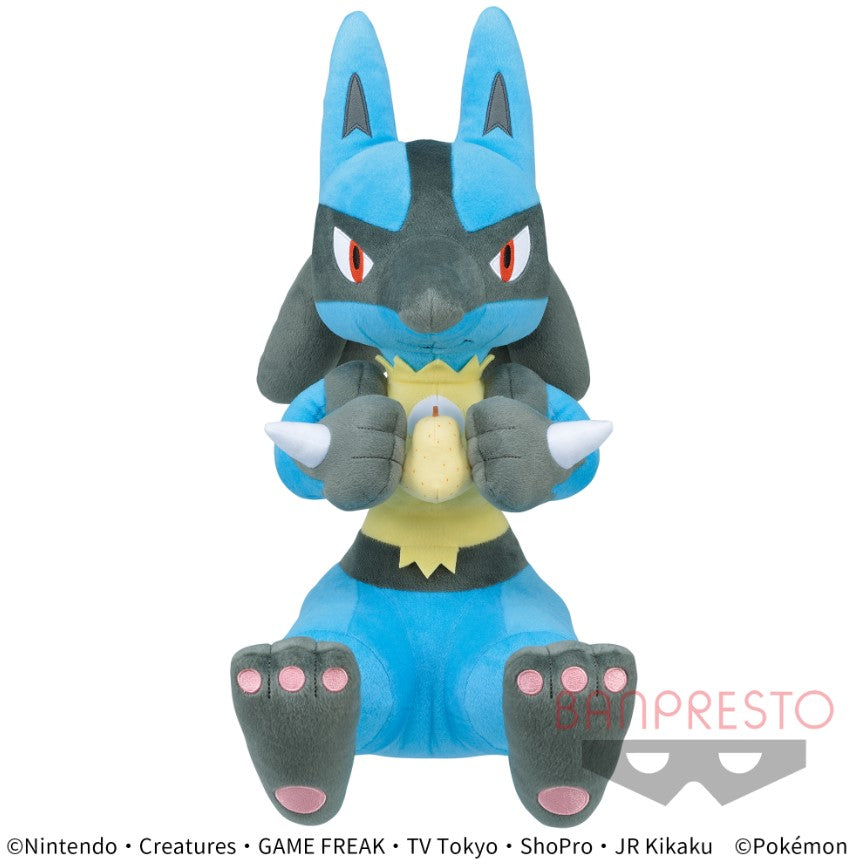 Pokemon Mecha Dekai Lucario Plush – Animeworks B2B